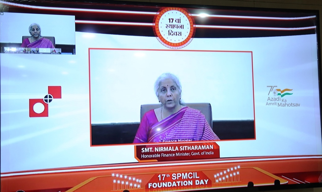SPMCIL Celebrated 17th Foundation Day on 11.02.2022 through digital ...