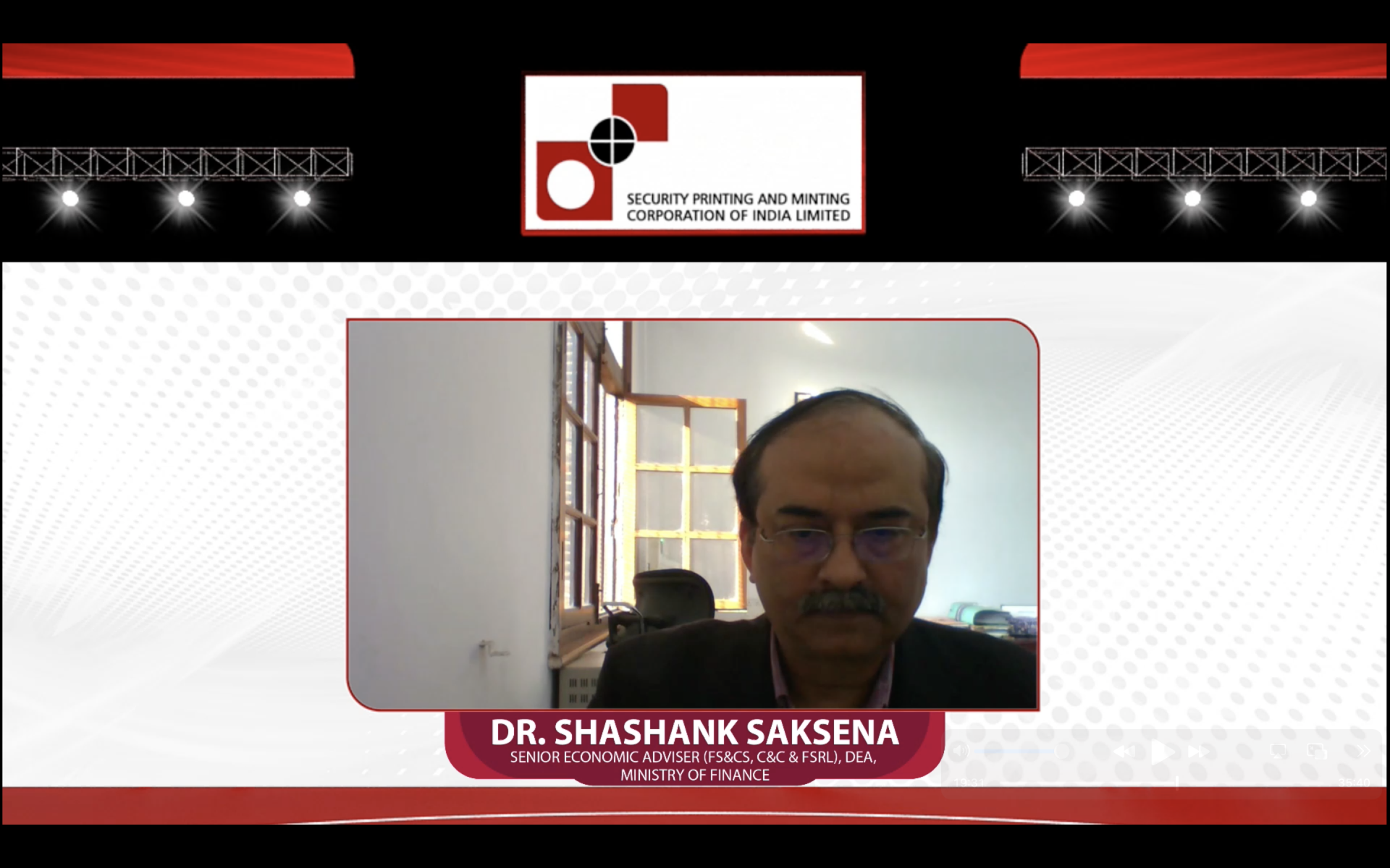 Inauguration of New Bank Note Printing line at CNP Nashik & BNP Dewas ...