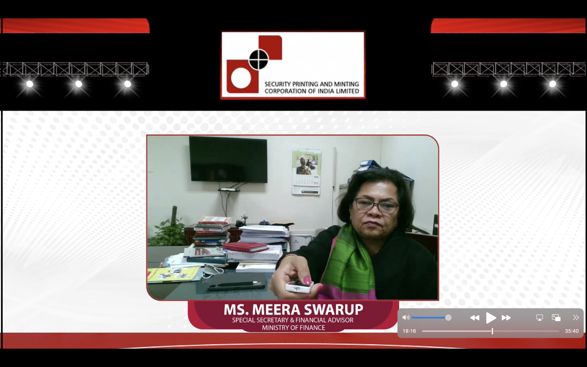 Inauguration of New Bank Note Printing line at CNP Nashik & BNP Dewas ...